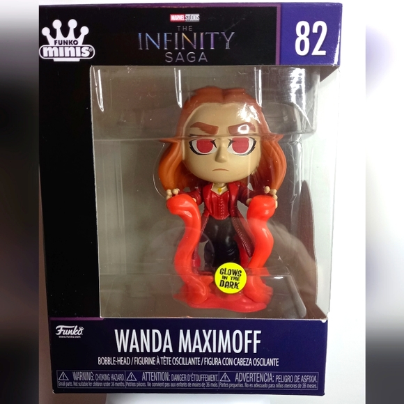 Funko | Toys | Funko Wanda Maximoff 82 Glowinthedark | Poshmark